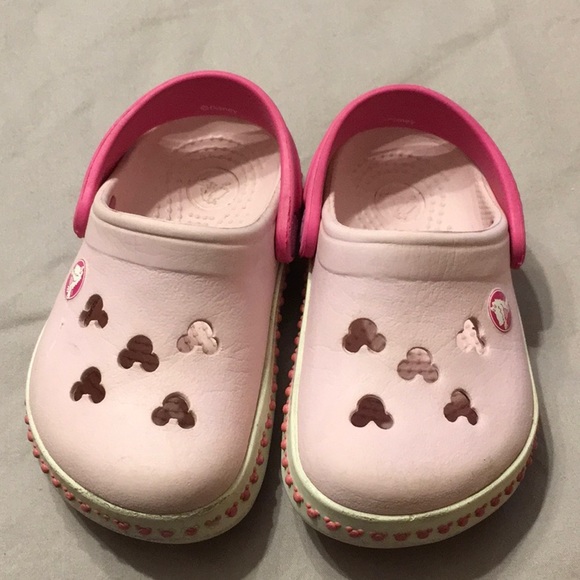 CROCS | Shoes | Baby Girl Crocs Disney Mickey Mouse Shoes Size 45 ...